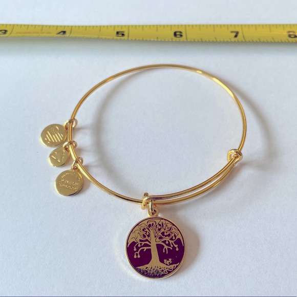 Alex and Ani | Jewelry | Alex Ani Tree Of Life Gold Bangle | Poshmark